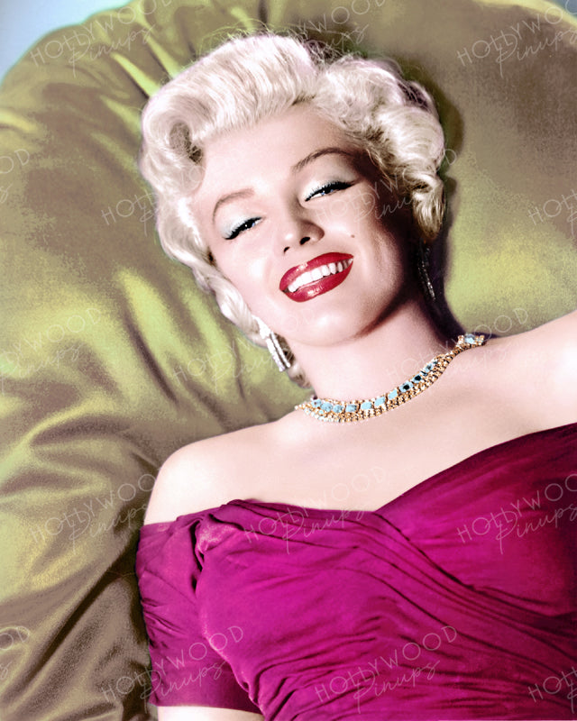 color picture of marilyn monroe