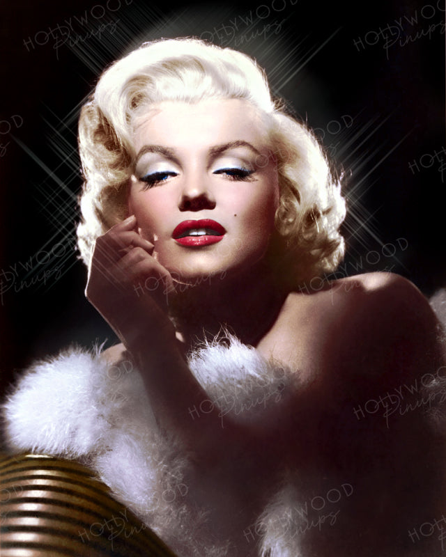 color picture of marilyn monroe